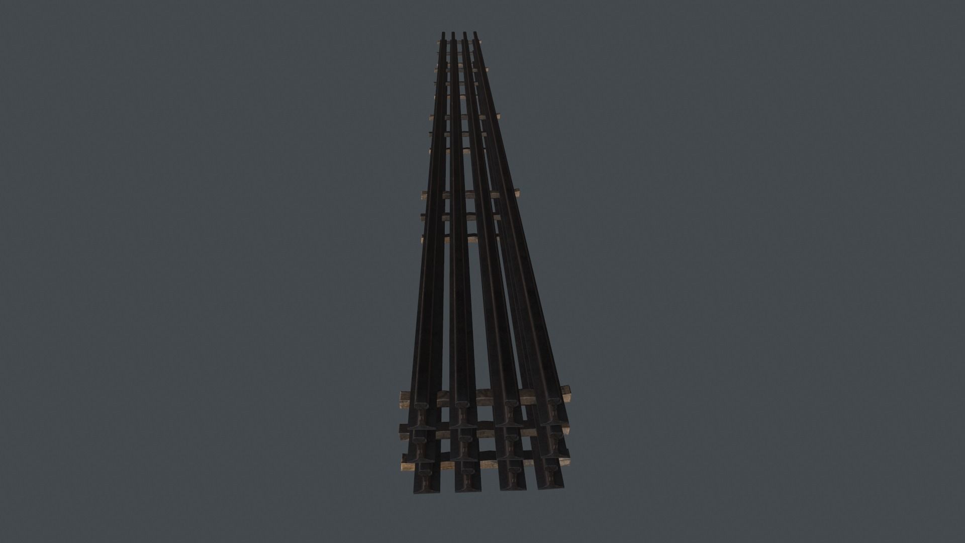 3D model Stacked Rails P65 VR / AR / low-poly | CGTrader