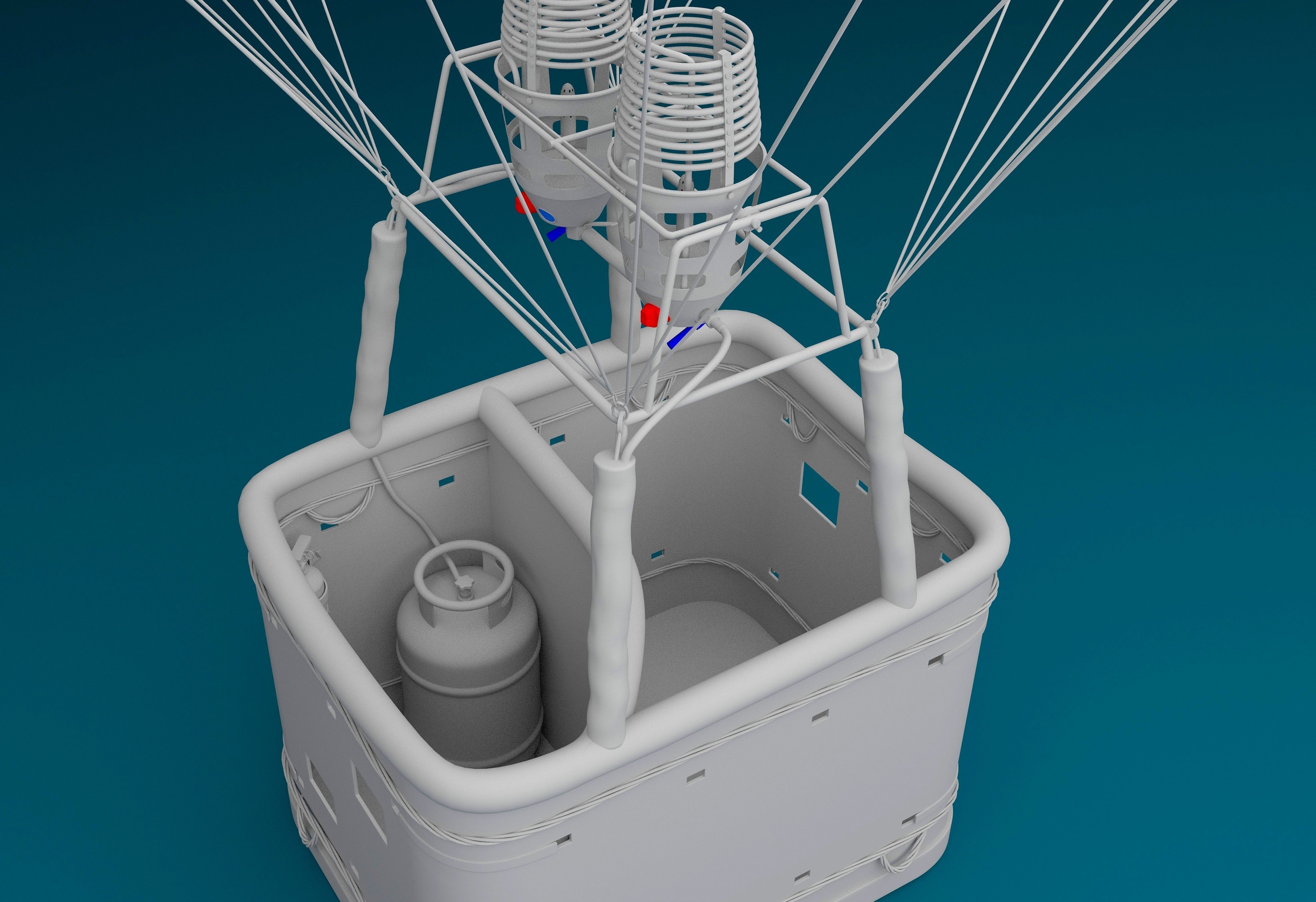 Hot Air Balloon 3D model | CGTrader