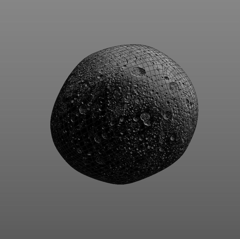 3D model Vesta asteroid game ready VR / AR / low-poly | CGTrader