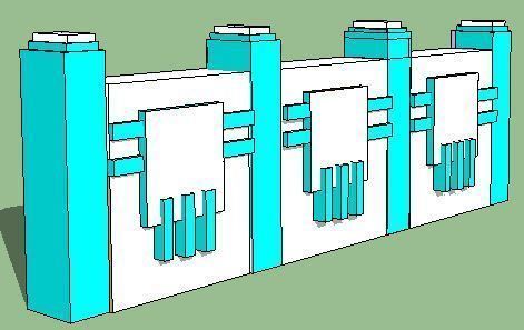 HOUSE BOUNDARY WALL LATEST DESIGN 3D model animated | CGTrader