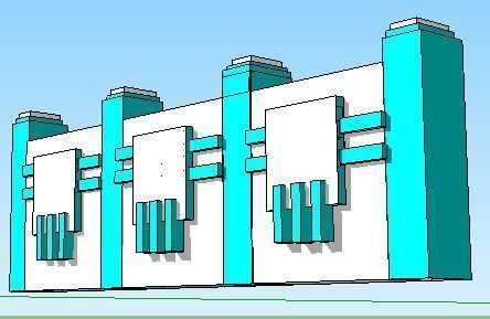 HOUSE BOUNDARY WALL LATEST DESIGN 3D model animated | CGTrader