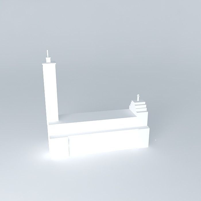 Christs Resurrection Church free 3D model | CGTrader