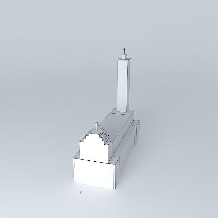 Christs Resurrection Church free 3D model | CGTrader