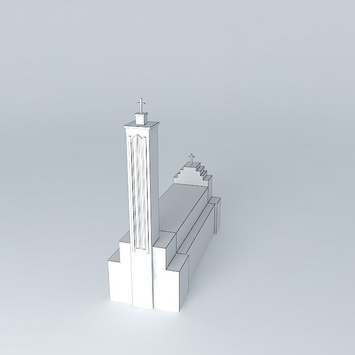 Christs Resurrection Church free 3D model | CGTrader