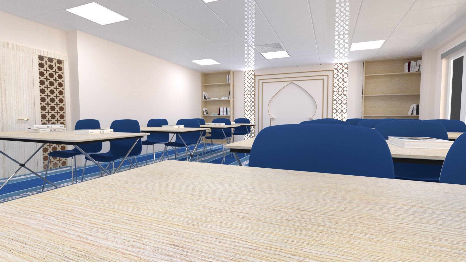 3D model Islamic Classroom VR / AR / low-poly | CGTrader