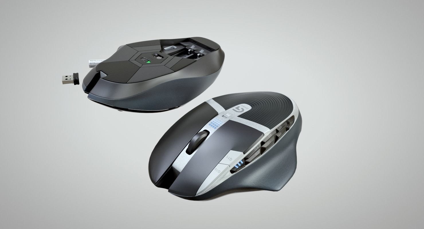 3D model G602 Computer Mouse VR / AR / low-poly | CGTrader