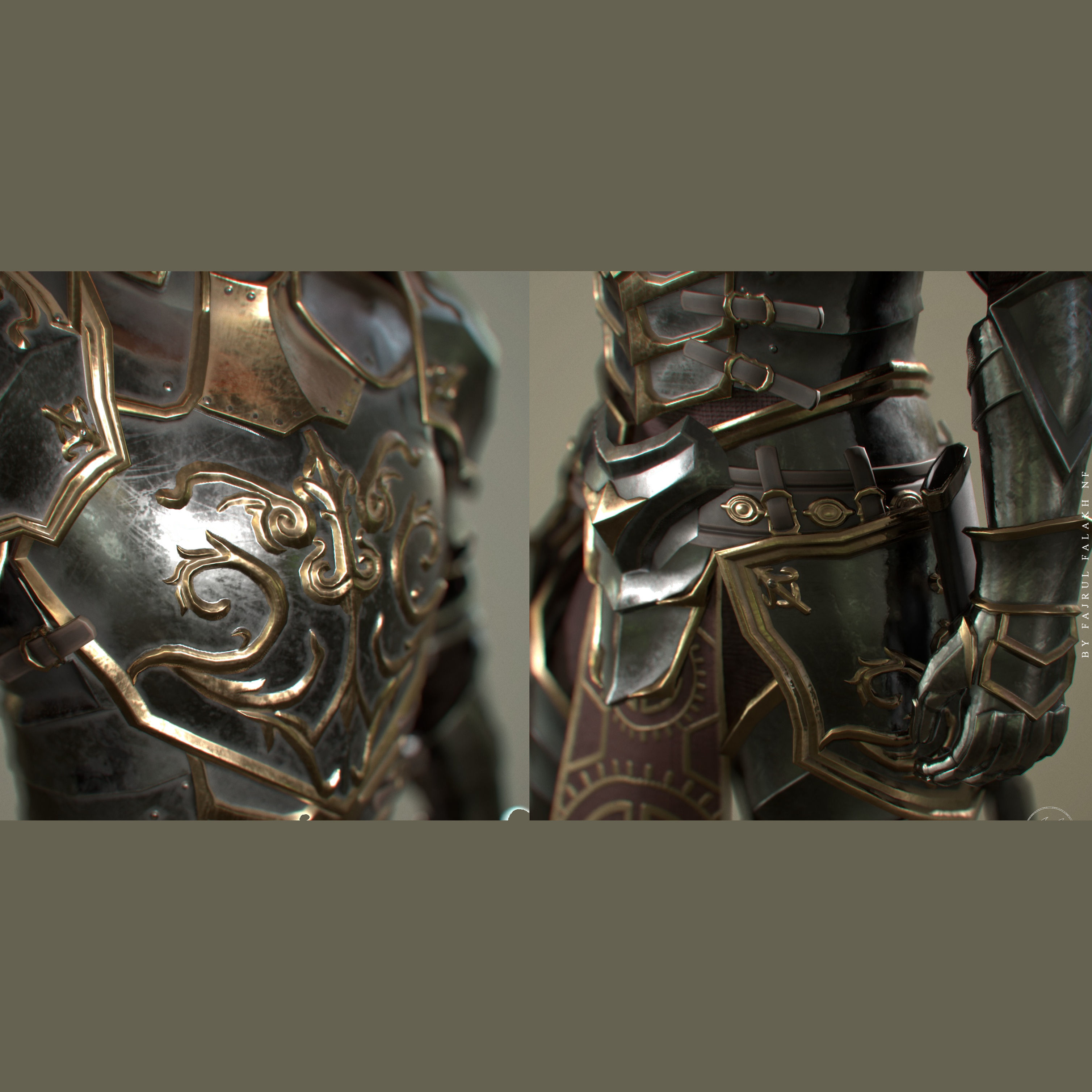 3D model Elf Knight Character VR / AR / low-poly rigged | CGTrader