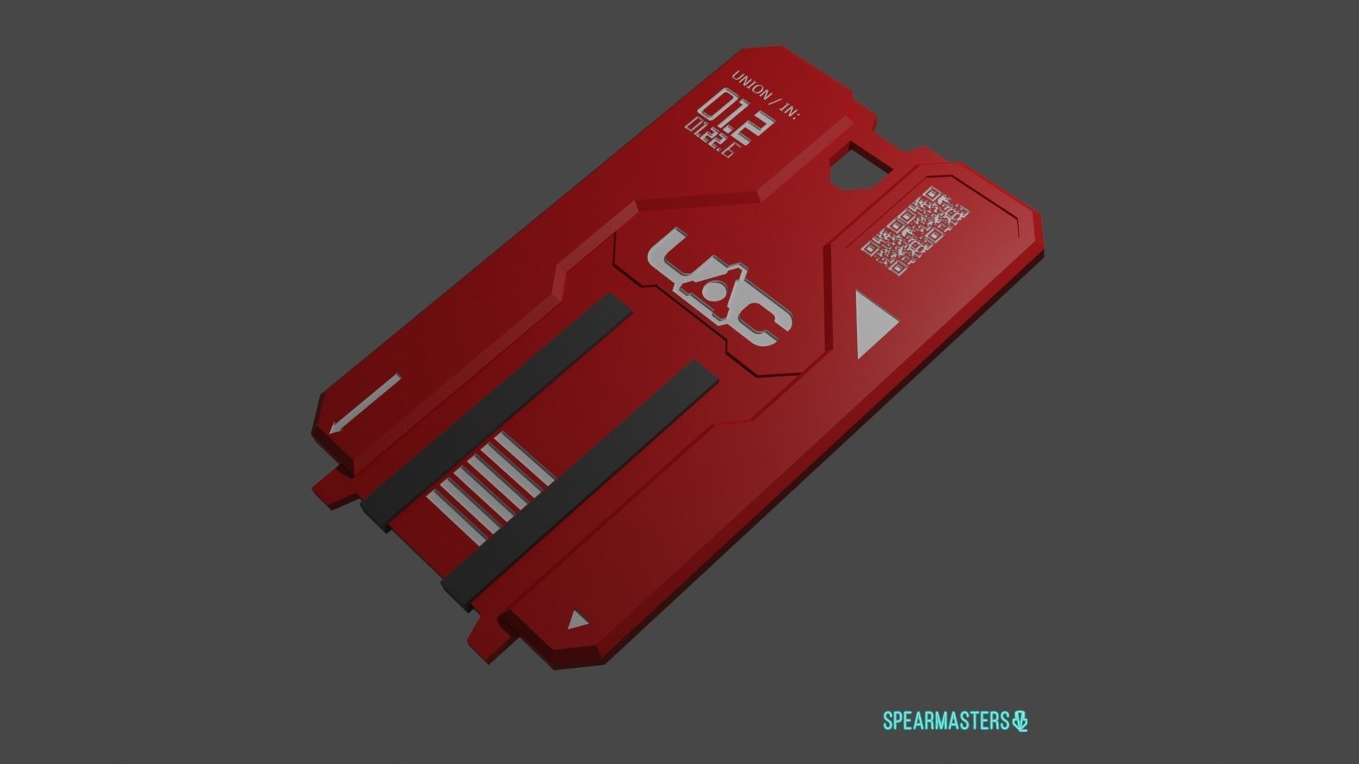 DOOM Eternal KeyCard key 3d print free 3D model 3D printable | CGTrader