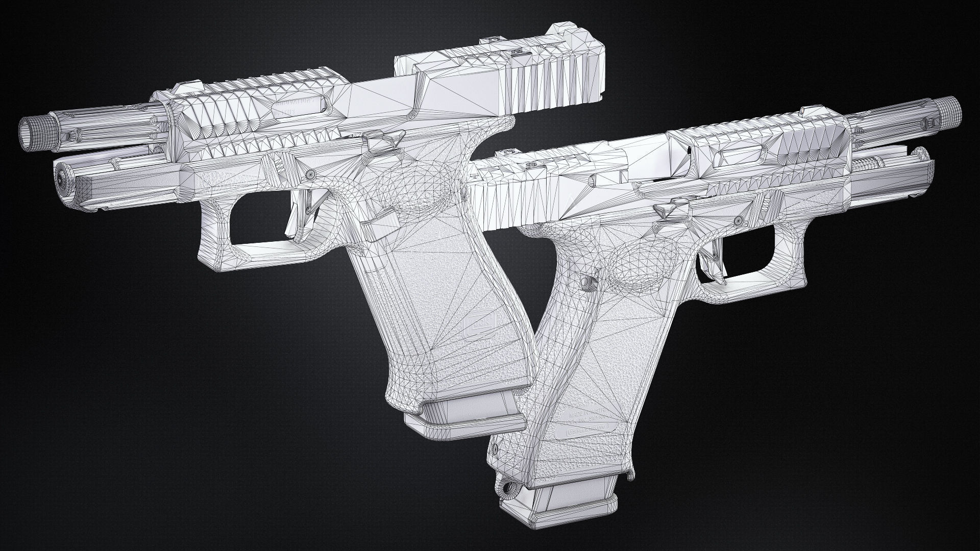 3D model Glock 19x VR / AR / low-poly | CGTrader
