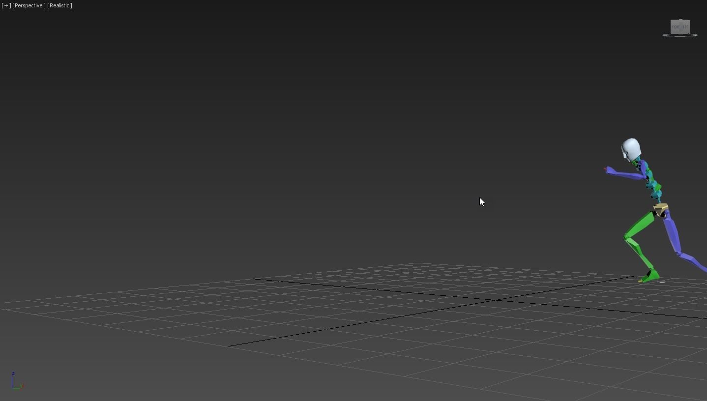 Parkour Front Flip 3 3D model animated | CGTrader