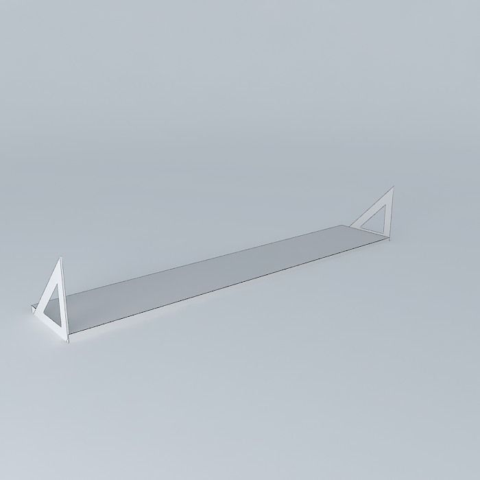 shelve 3D model shelf free 3D model | CGTrader