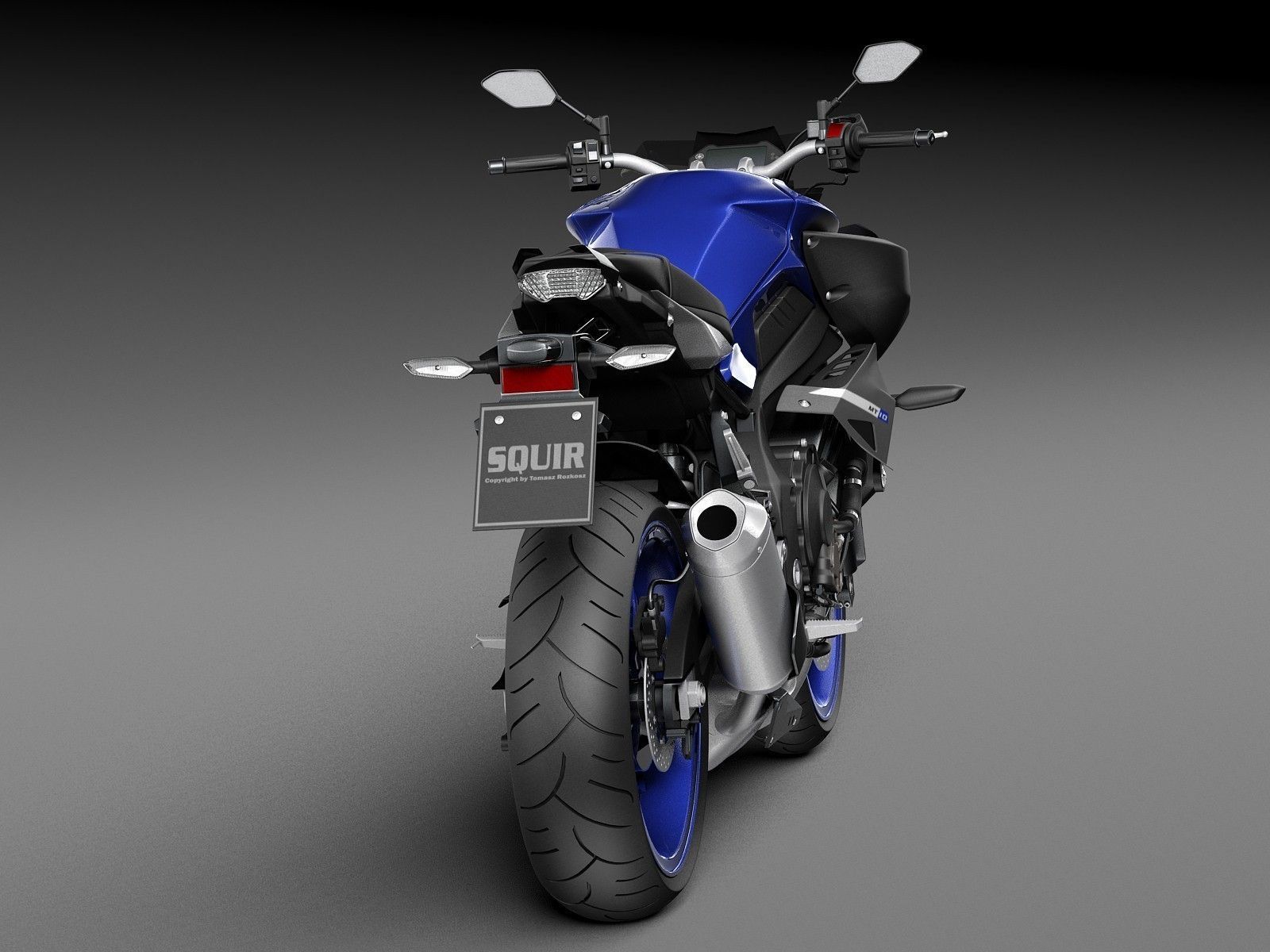 Yamaha MT-10 2016 3D model | CGTrader