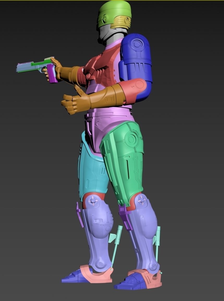 Robocop 3D model figure 3D model | CGTrader