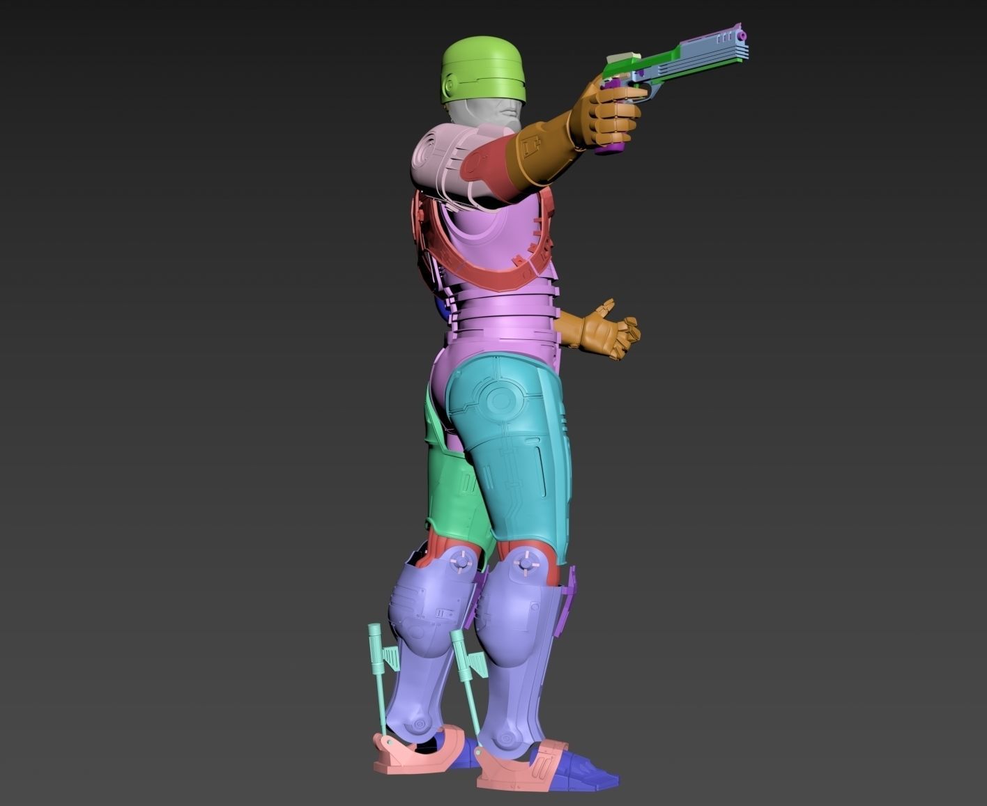 Robocop 3D model figure 3D model | CGTrader