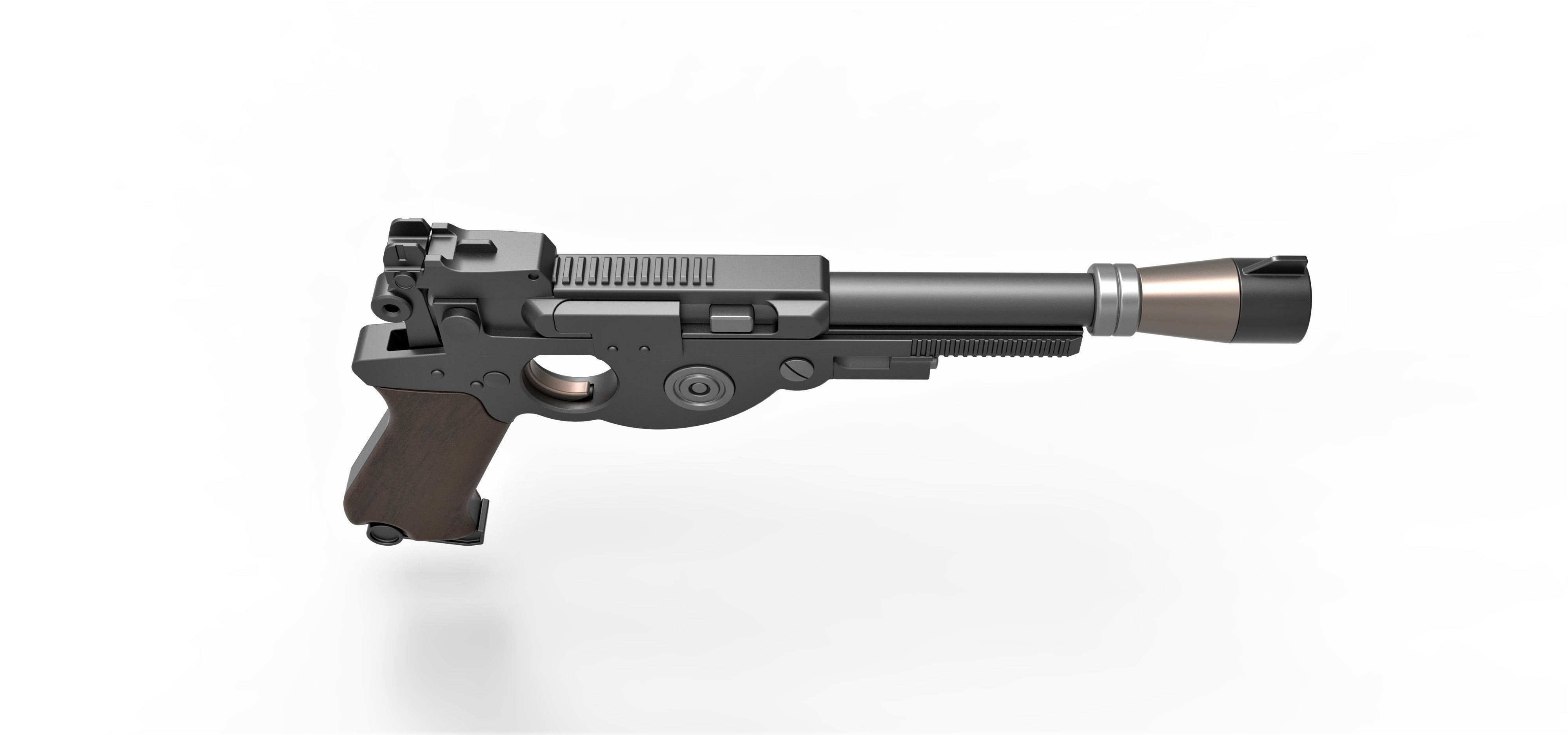 Blaster pistol from The Mandalorian TV series 3D model | CGTrader