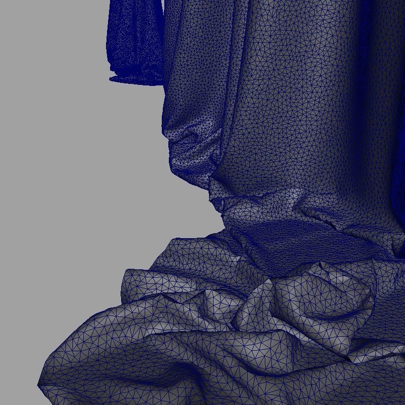 Detailed Curtain 3D model | CGTrader