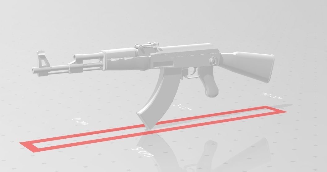 Ak 47 3D Model 3D model 3D model | CGTrader