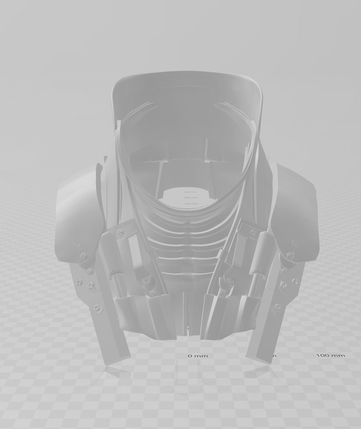 Batman Arkham Knight Red Hood Logo Chest Ads Neck 3D model 3D printable ...