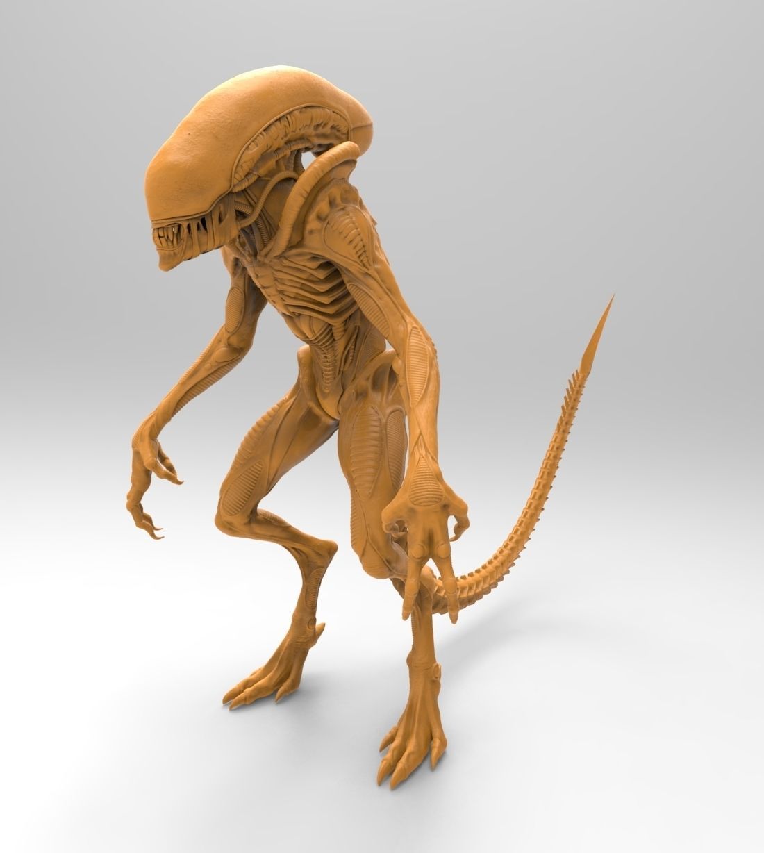 Alien runner 3D model | CGTrader