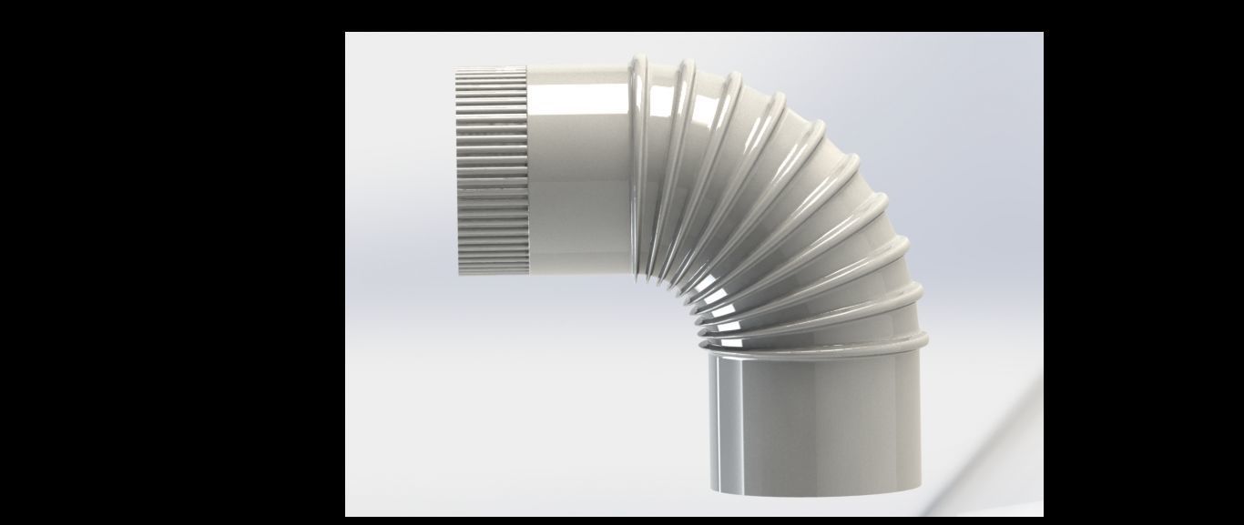 Elbow 90 Degree 3D model | CGTrader
