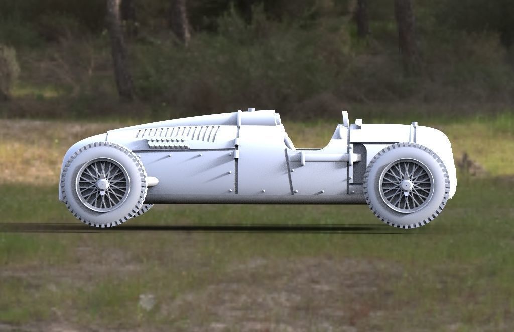 car racing 3D model 3D printable | CGTrader