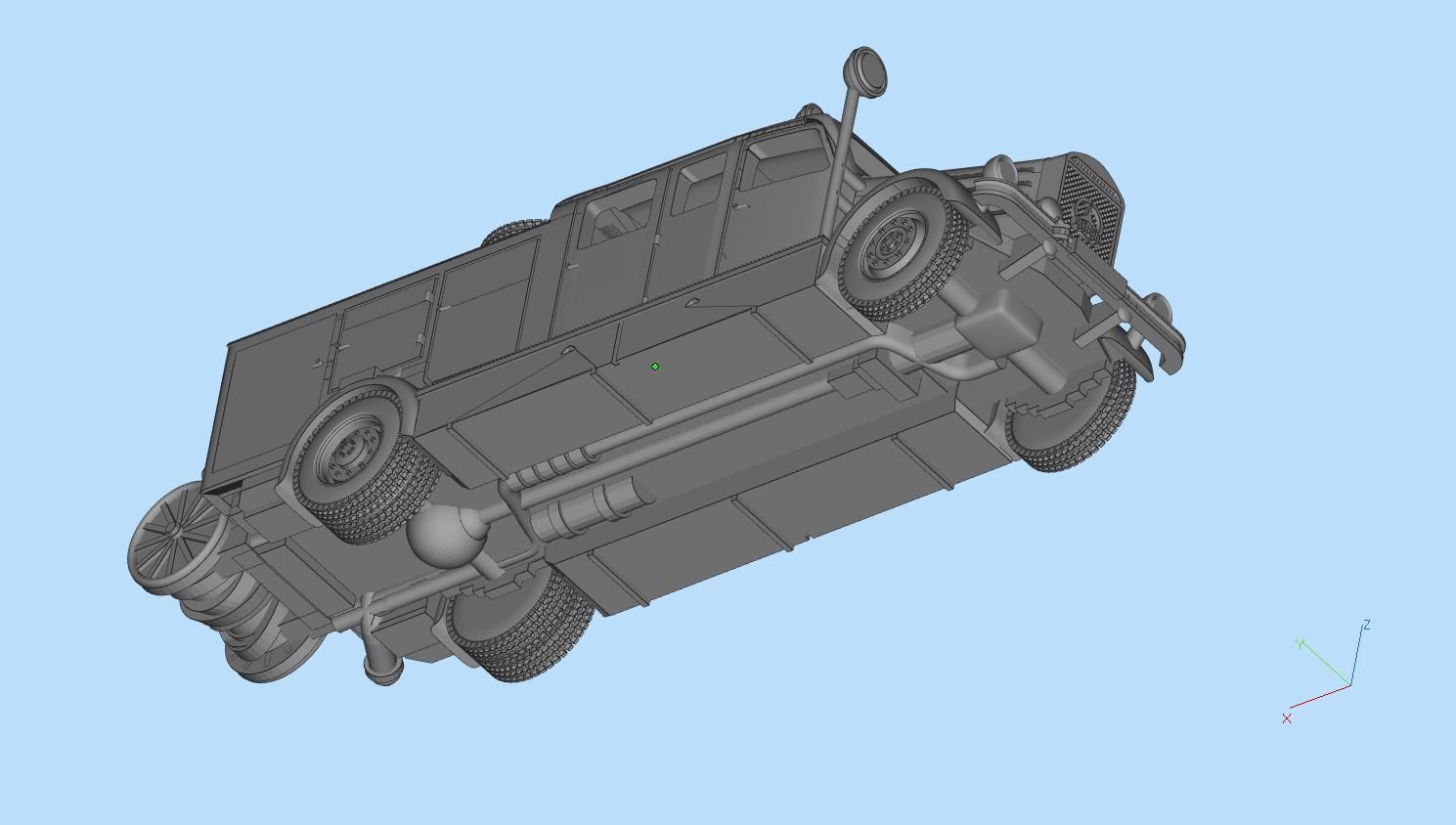 fire engine 3D model 3D printable | CGTrader