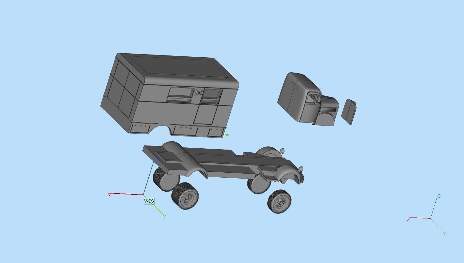 postal machine 3D model 3D printable | CGTrader