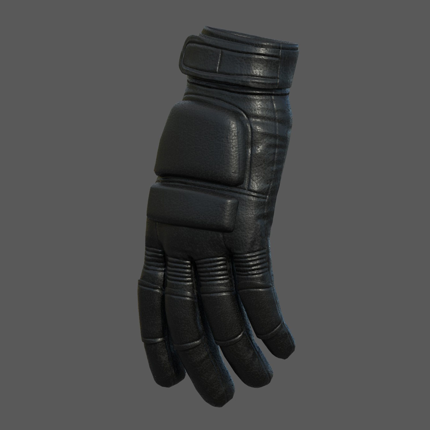 3D model Gloves Sci-fi space millitary fantasy futuristic technology VR ...