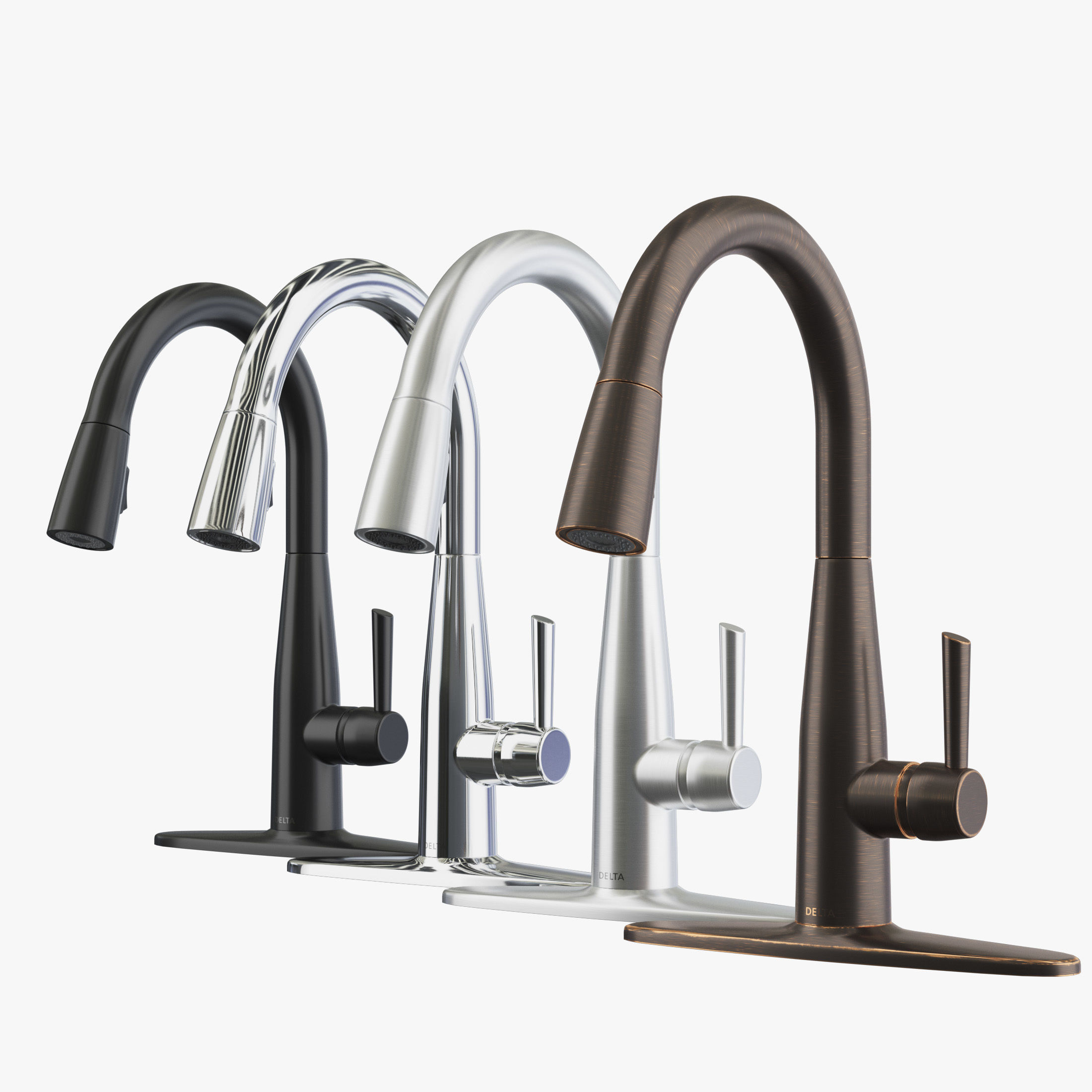 DELTA 9913-DST faucet 3D model | CGTrader