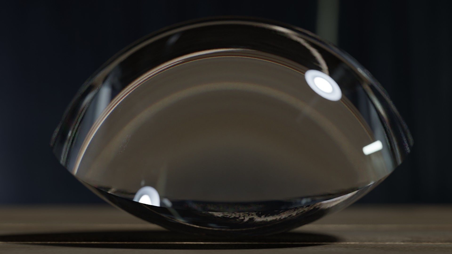 Trisphere optical Lens Simple Shapes Collection free 3D model | CGTrader