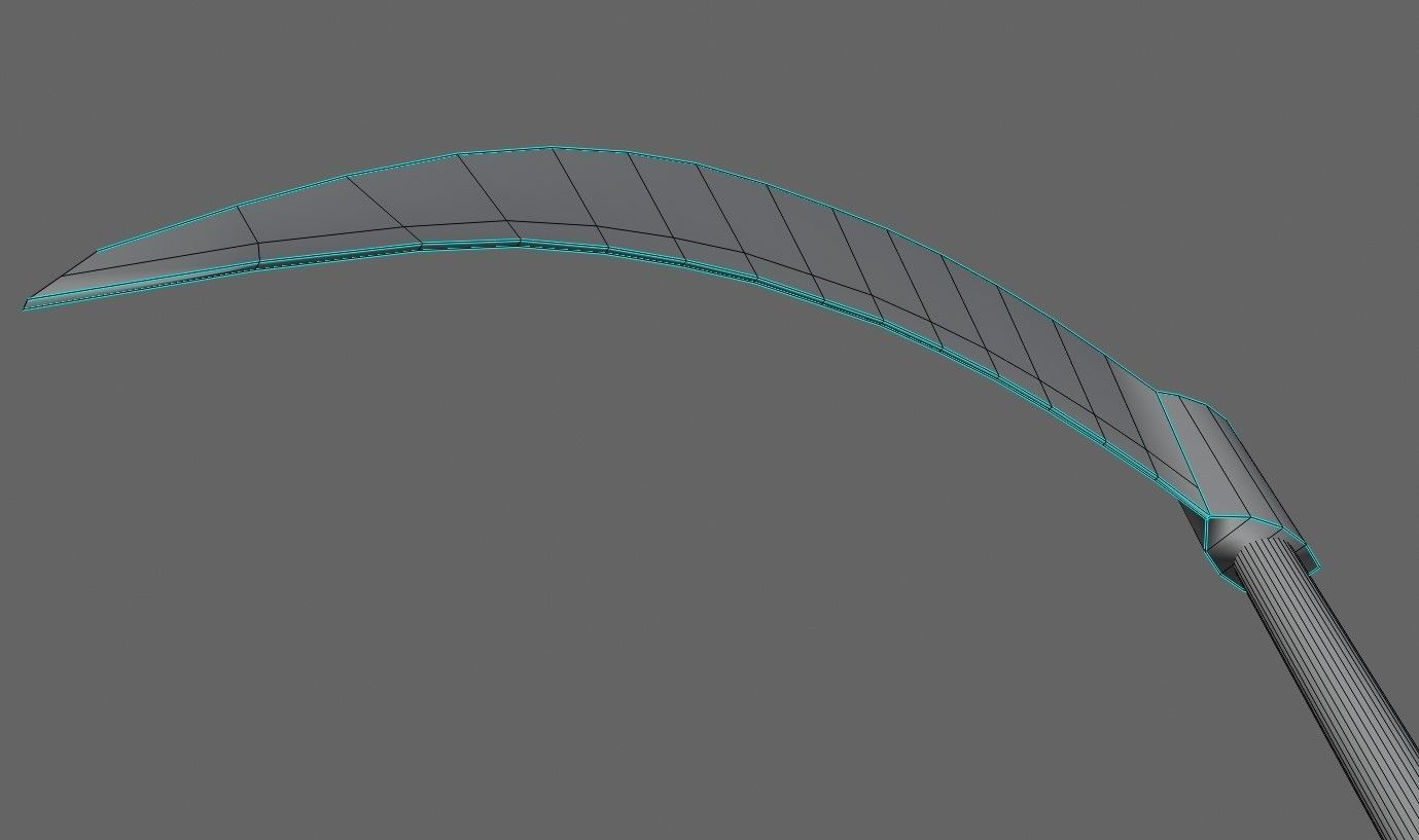 3D model Scythe Tool - Ferramenta Foice VR / AR / low-poly | CGTrader