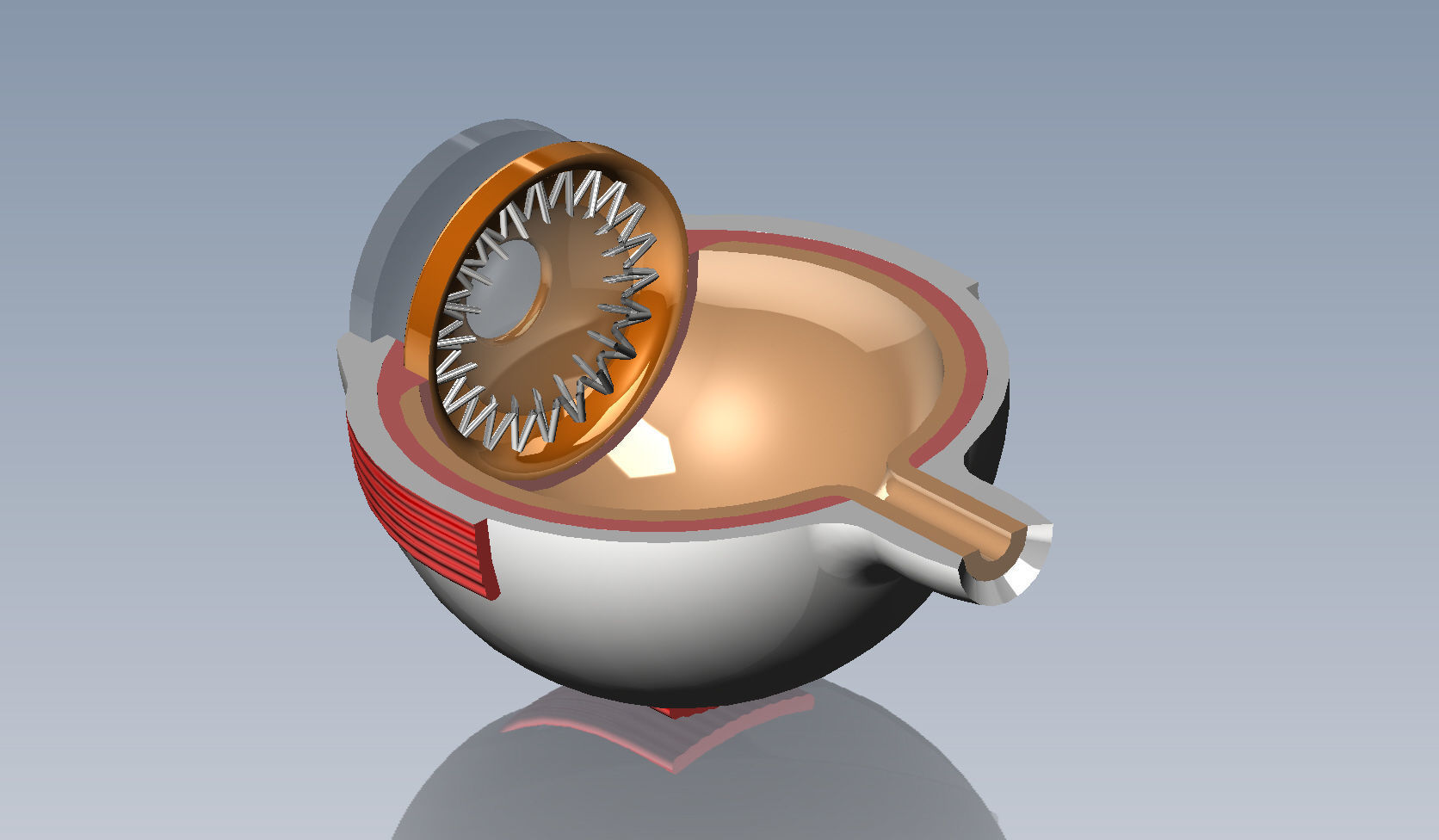 3d model-replica of a human eye anatomy 3D model 3D printable | CGTrader