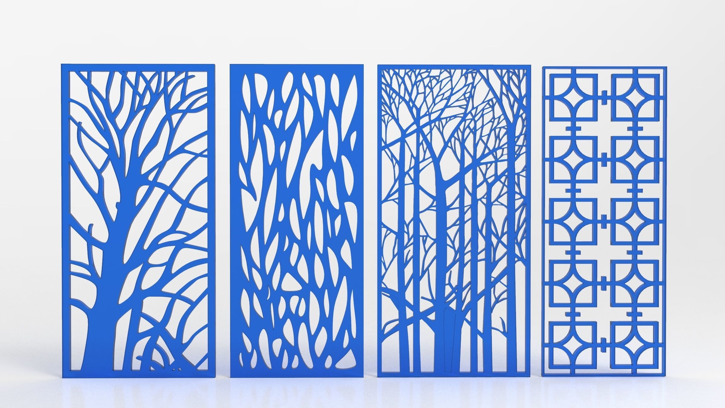 25 Decorative panels 3D model SET 001 3D model | CGTrader