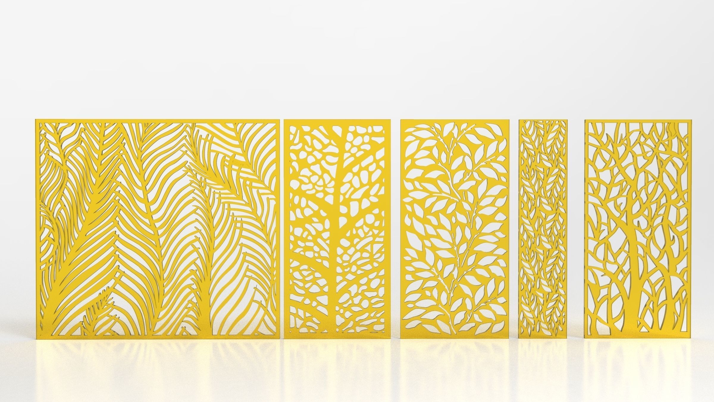 25 Decorative panels 3D model SET 001 3D model | CGTrader