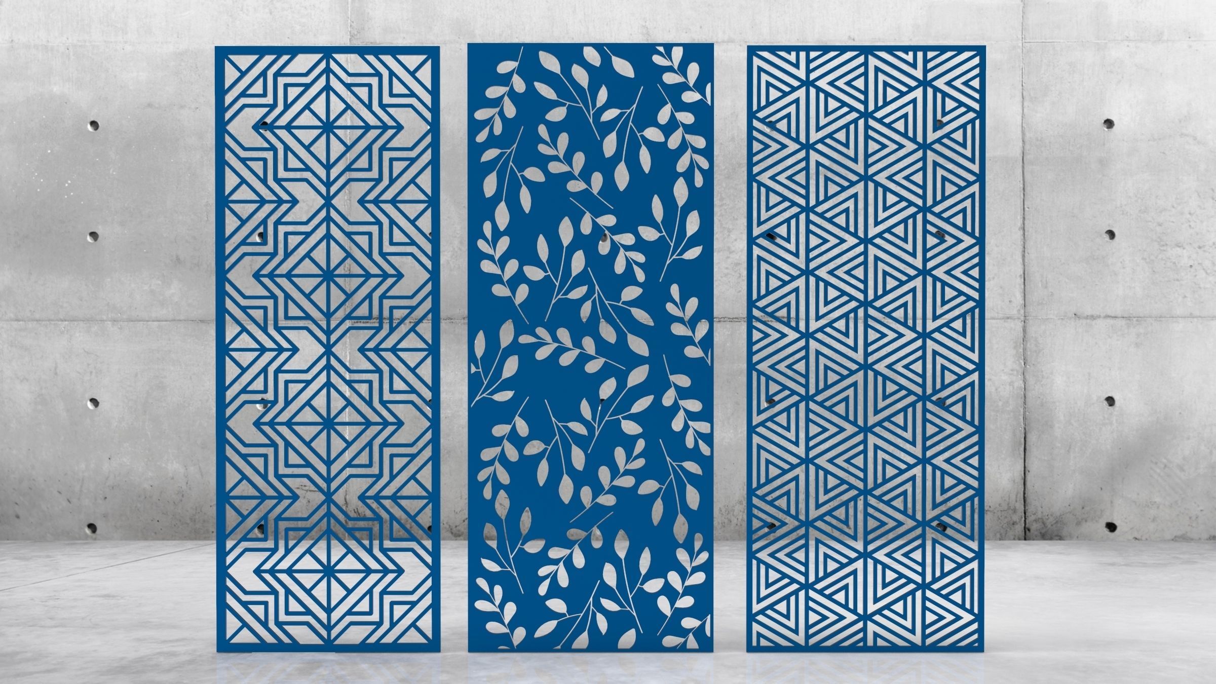 25 Decorative panels 3D model SET 005 3D model | CGTrader