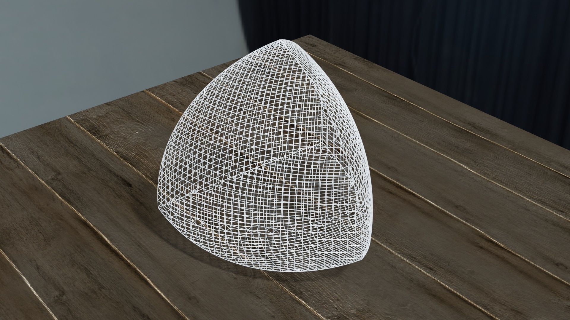 Quadrosphere optical Lens Simple Shapes Collection free 3D model | CGTrader