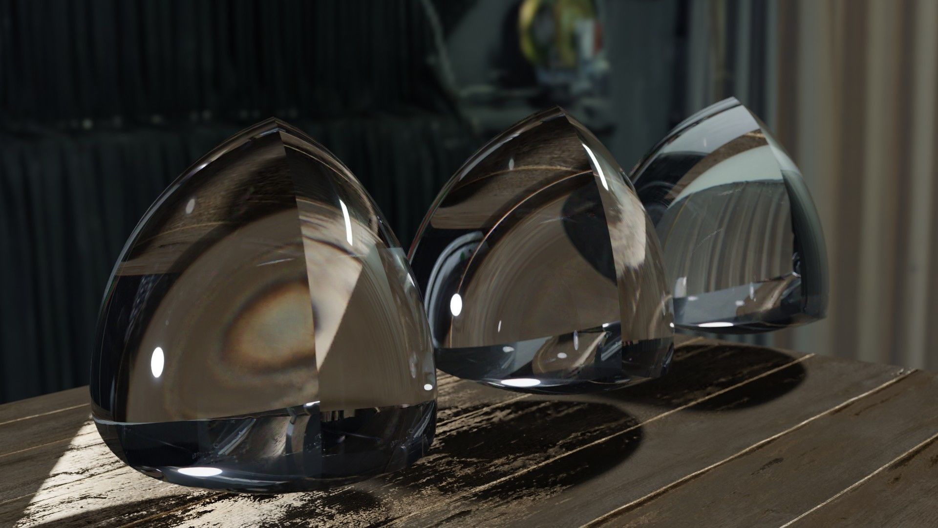 Quadrosphere optical Lens Simple Shapes Collection free 3D model | CGTrader