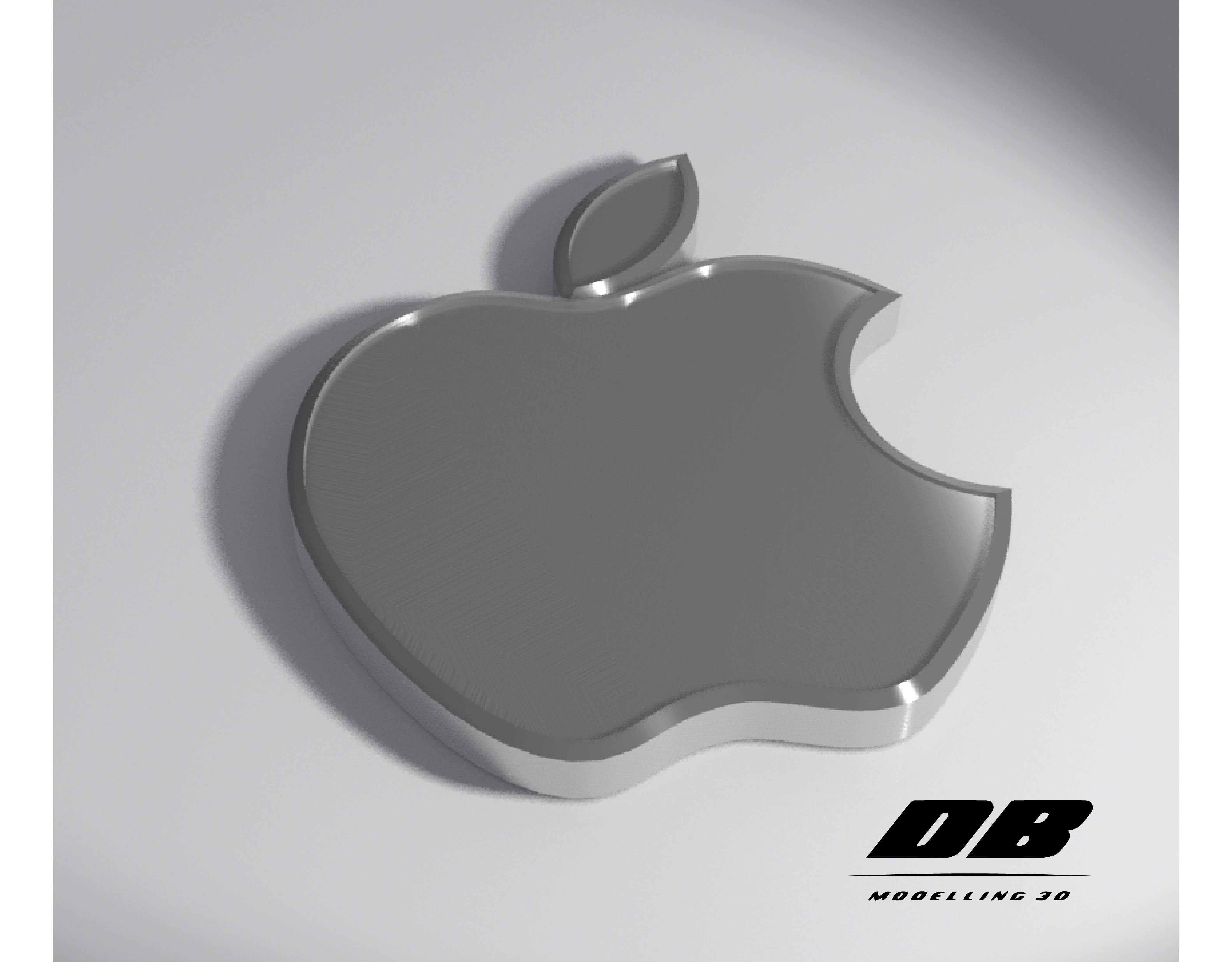 Apple Logo 3D model | CGTrader