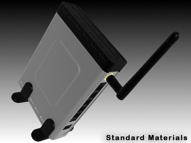 Generic Router 3D model | CGTrader