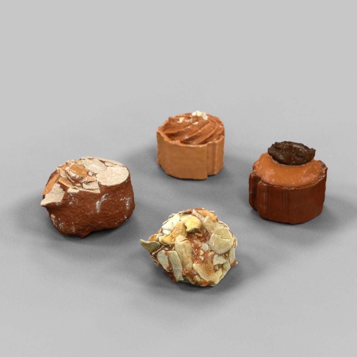 3D model 25 Sweets and Pastry Collection VR / AR / low-poly | CGTrader