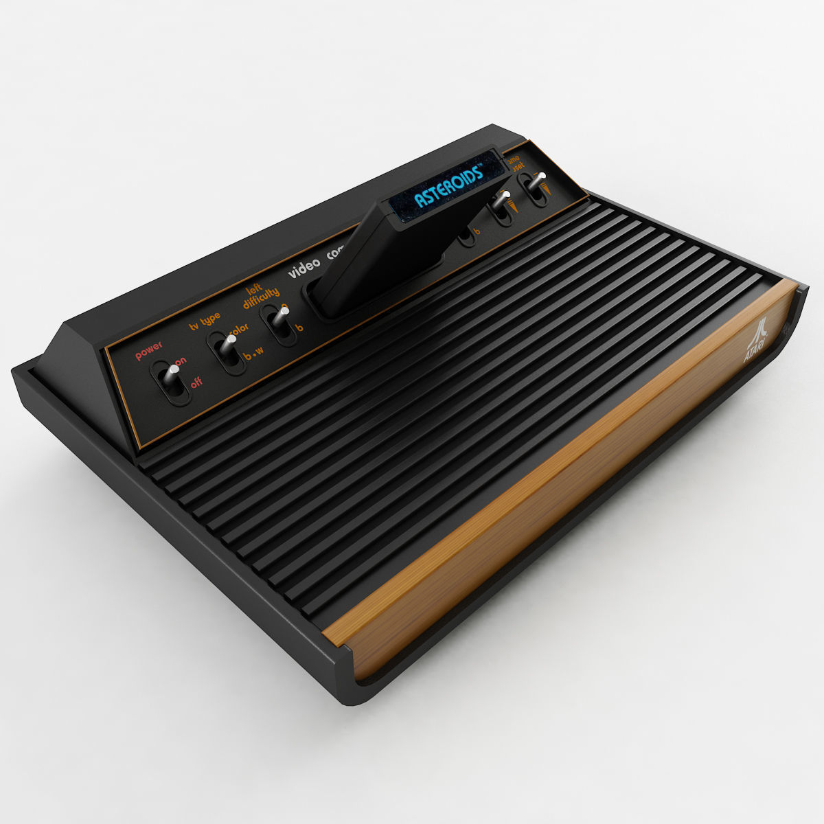 Atari 2600 VCS Collection 3D model | CGTrader