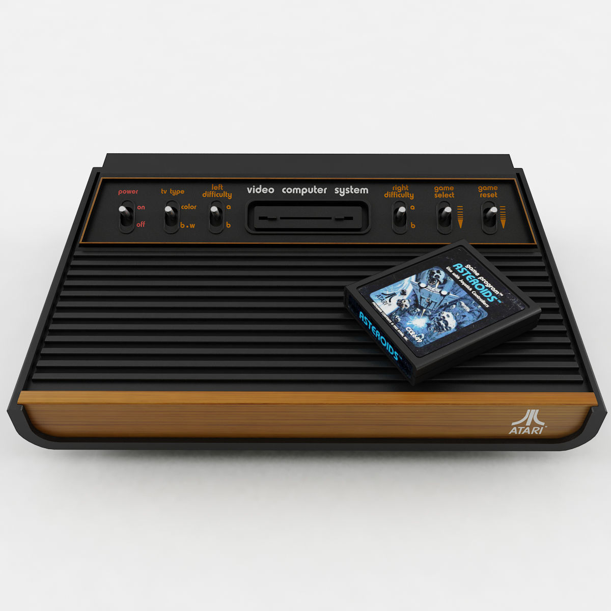Atari 2600 VCS Collection 3D model | CGTrader