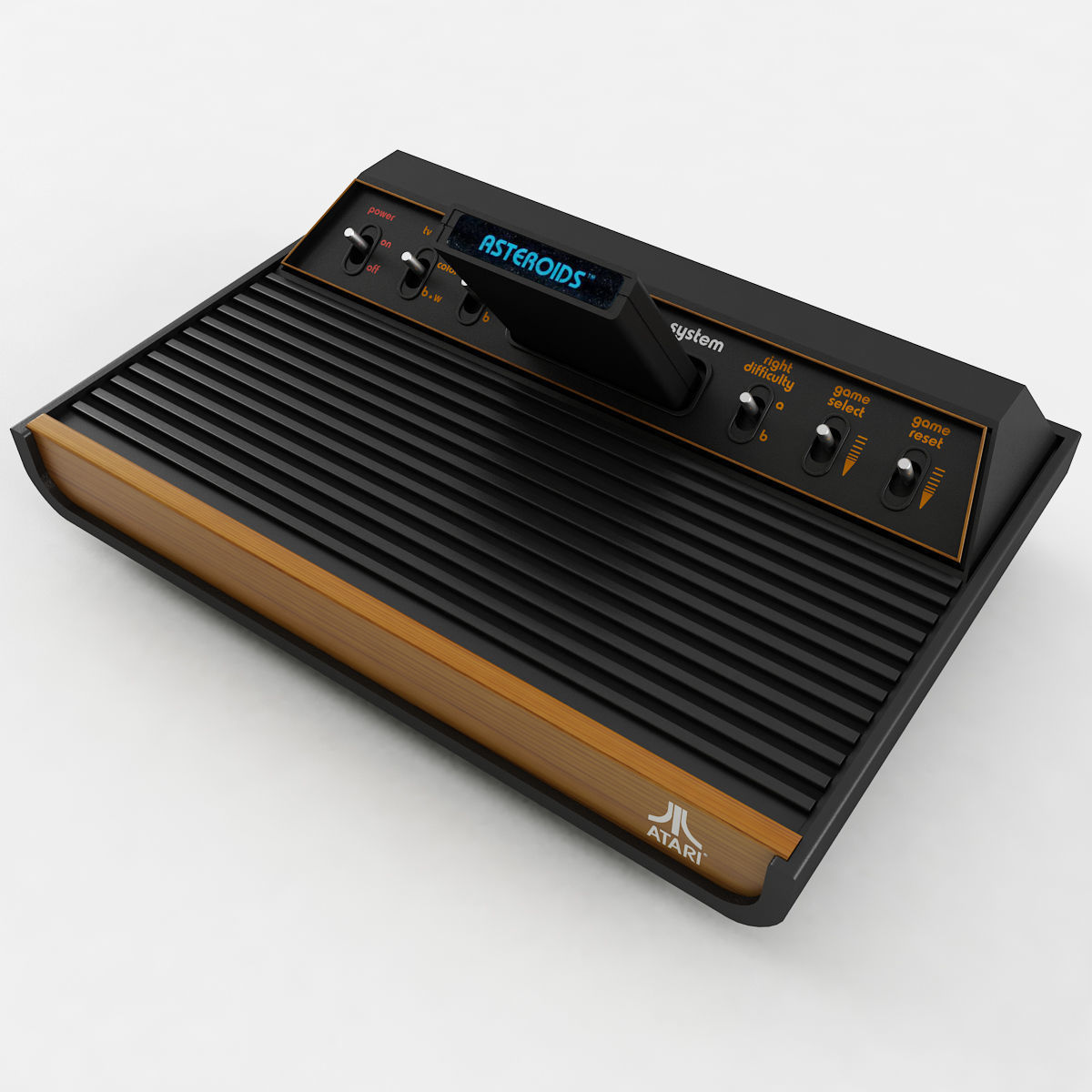 Atari 2600 VCS Collection 3D model | CGTrader
