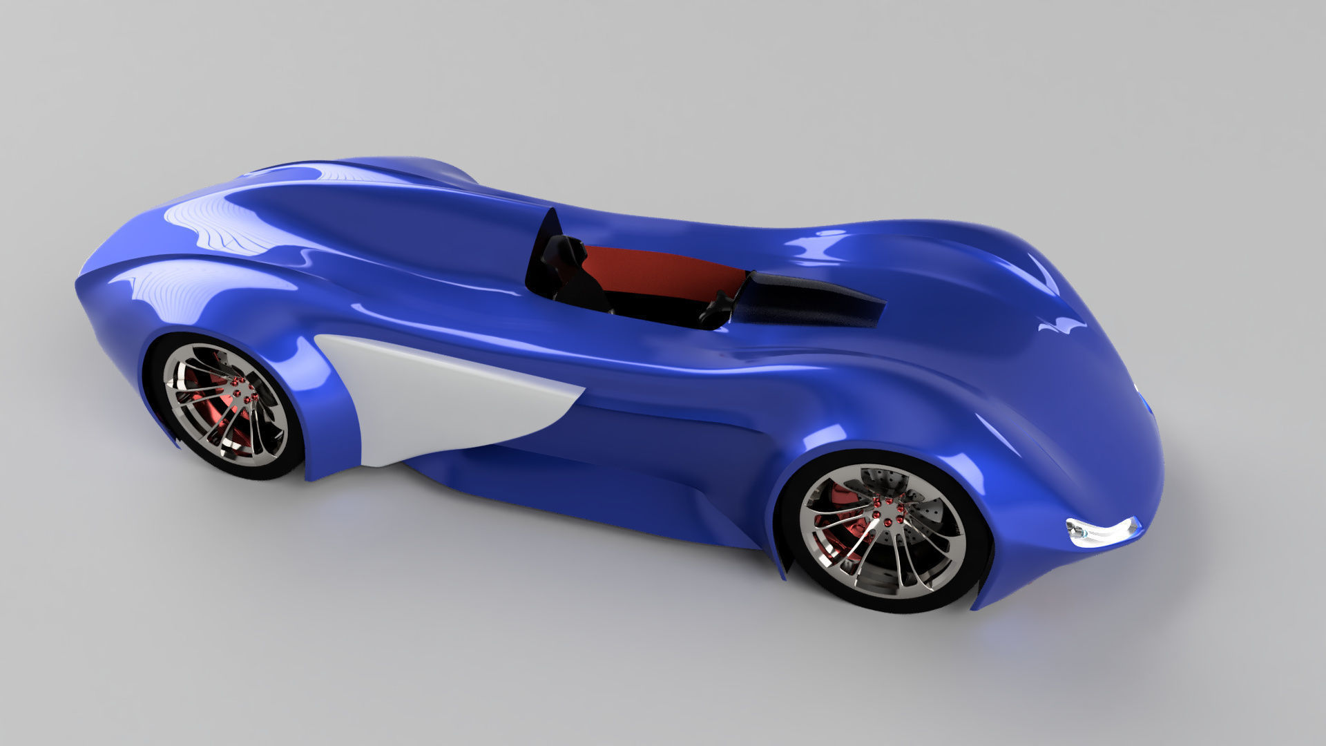 prototype race car 3D model | CGTrader