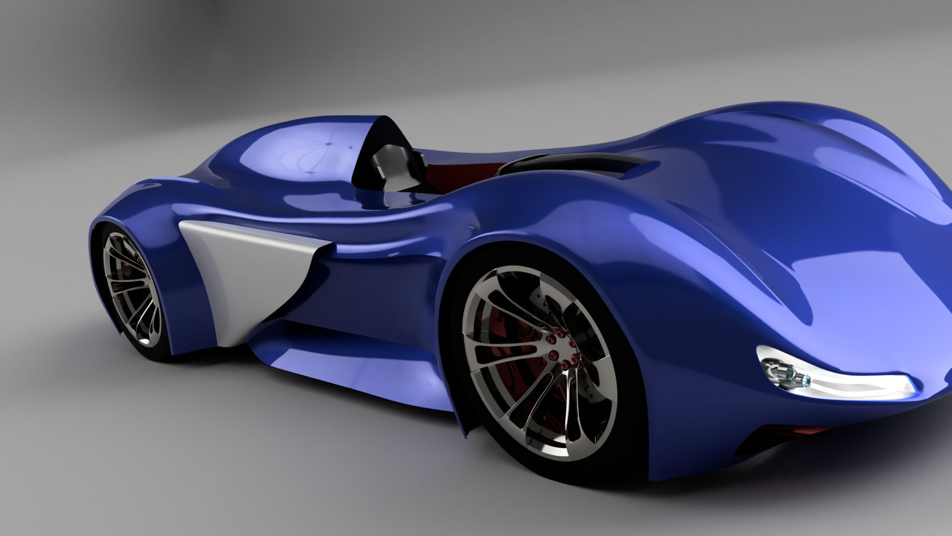 prototype race car 3D model | CGTrader