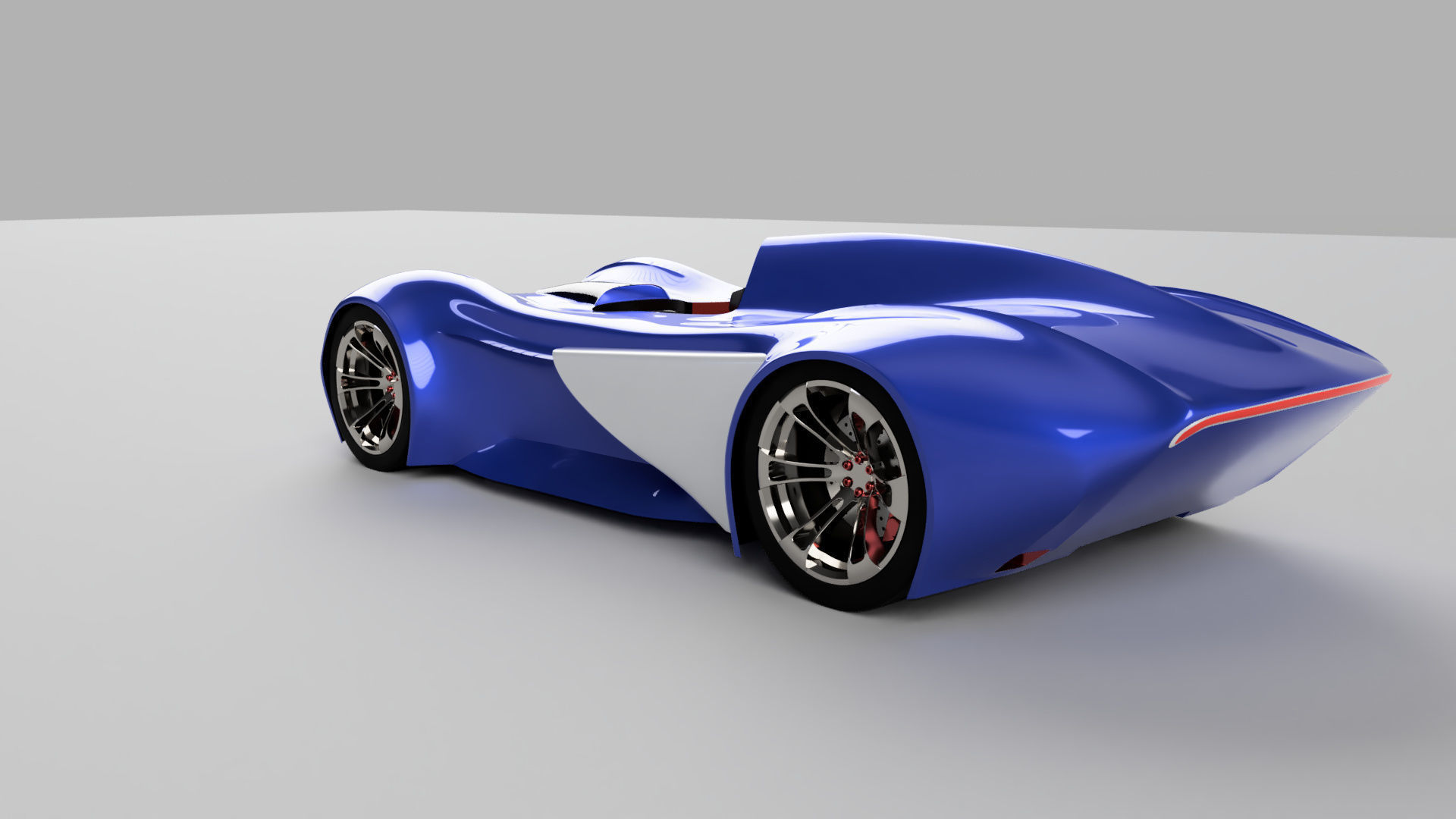 prototype race car 3D model | CGTrader