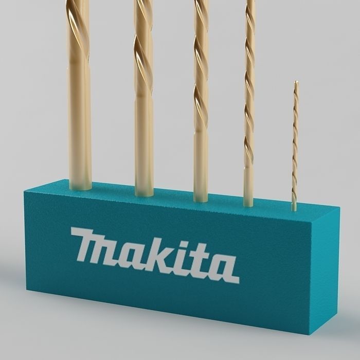 Drills 02 3D model | CGTrader