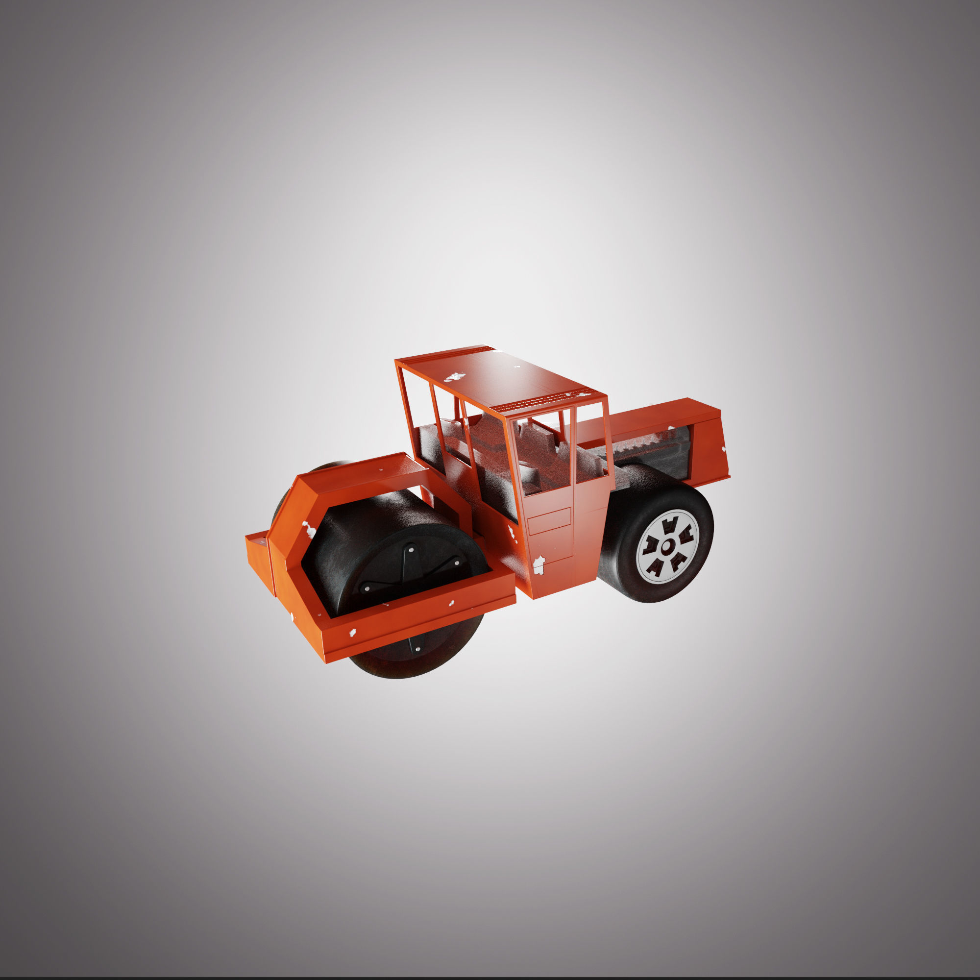Matchbox 1978 Steamroll Toy 3D Model 3D model | CGTrader