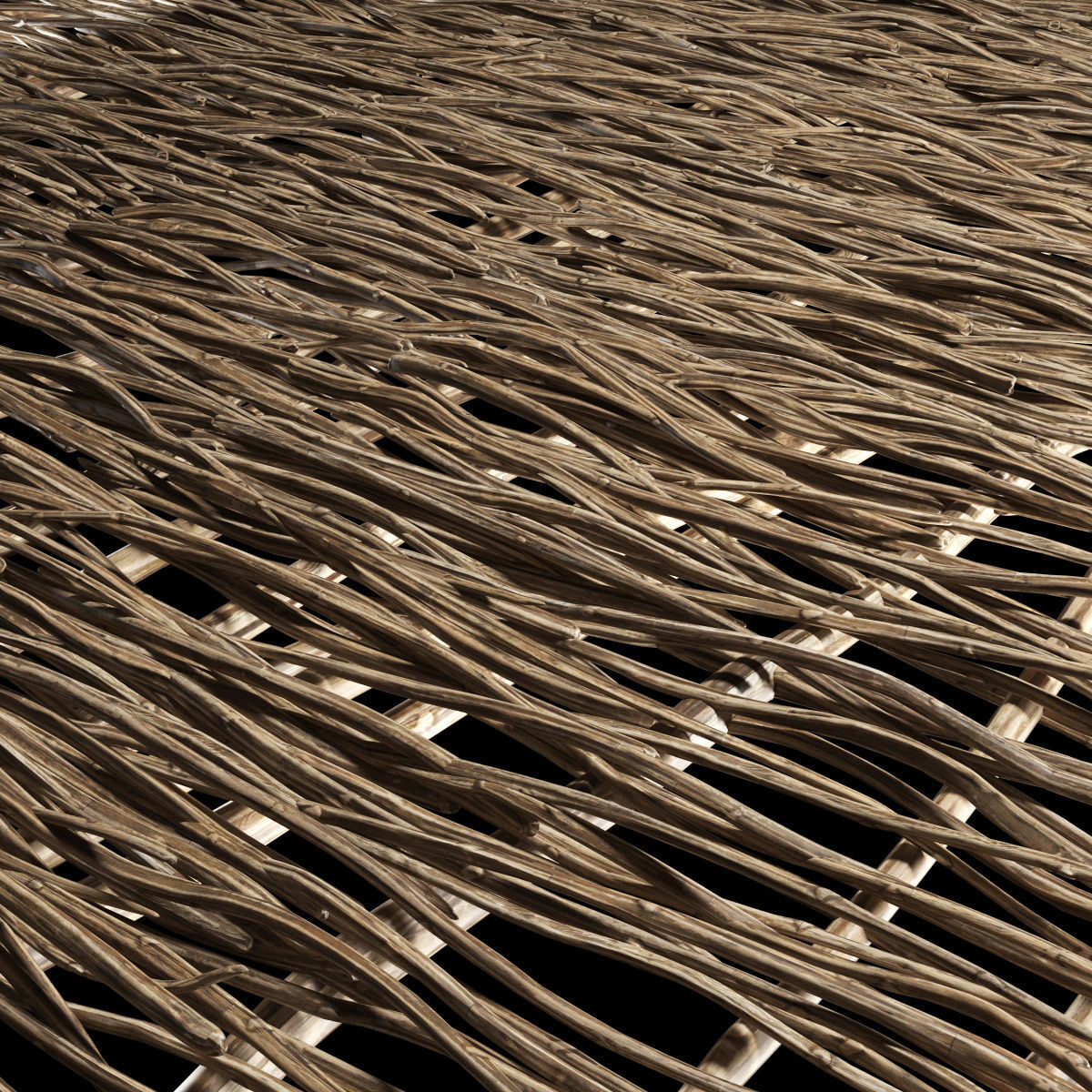 Ceiling crooked branch n2 3D model | CGTrader