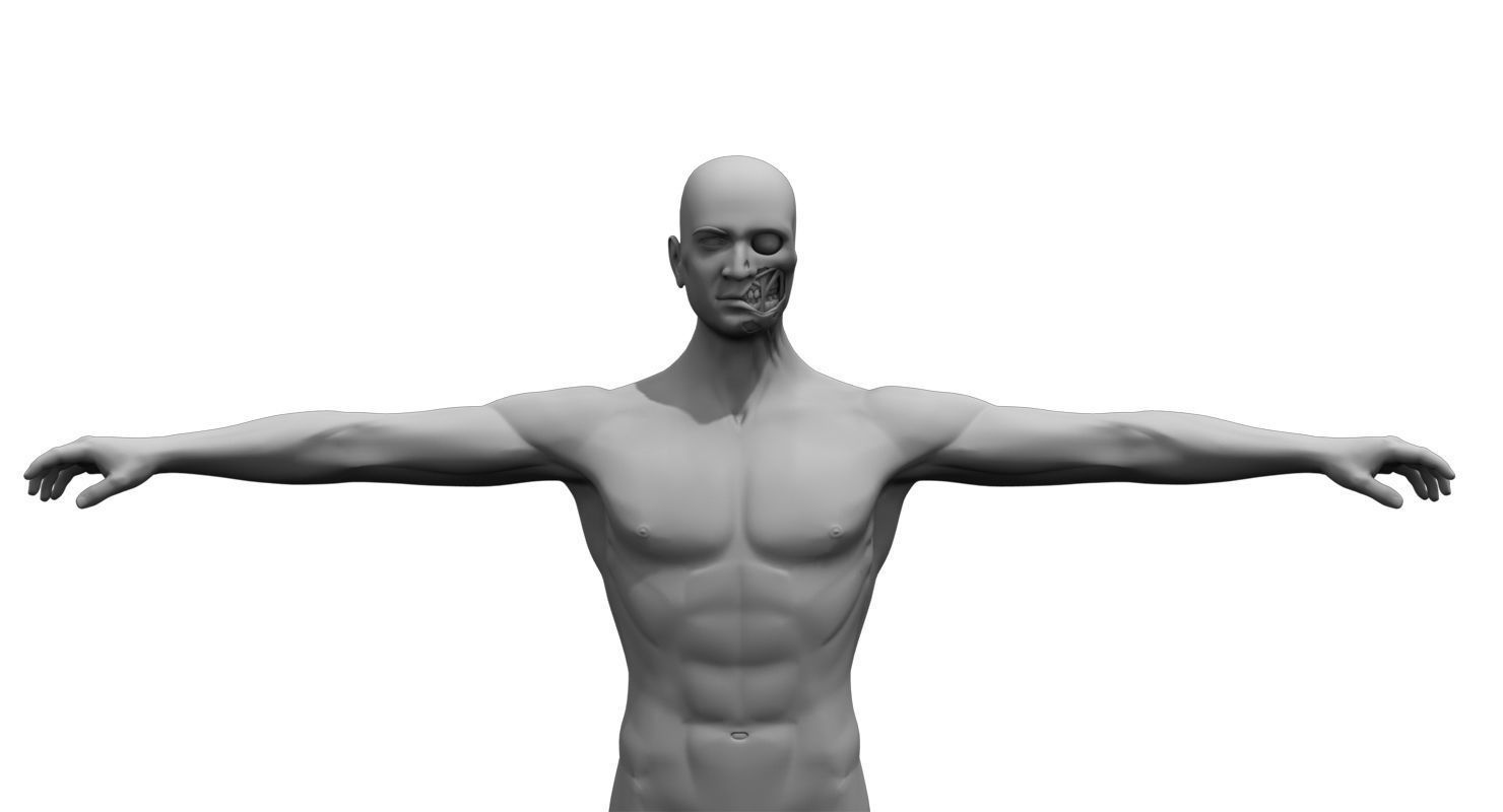 Zombie human 3d model 3D model | CGTrader